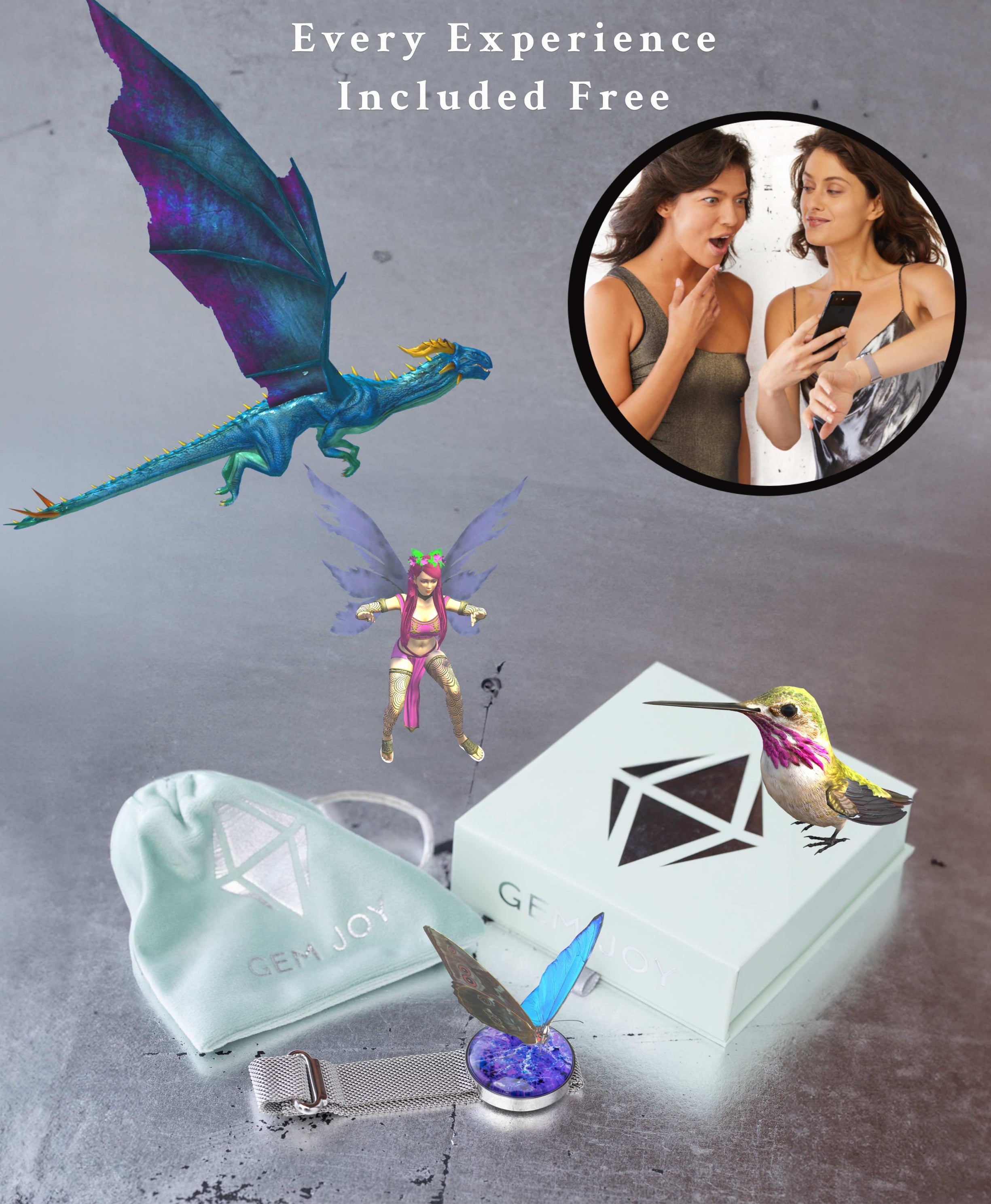 Augmented Reality Desk Sculpture – Gem Joy