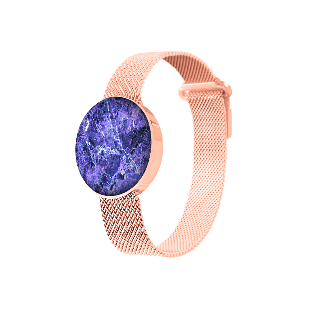 Rose Gold Mesh Magnetic Augmented Reality Bracelet – Gem Joy